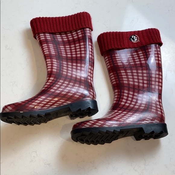 FSU | Shoes | Florida State University Womens Rain Boots | Poshmark